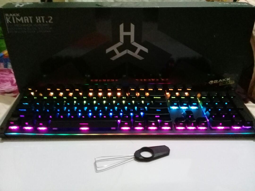 RAKK Kimat XT. 2 (Gateron Blue), Computers & Tech, Parts & Accessories ...