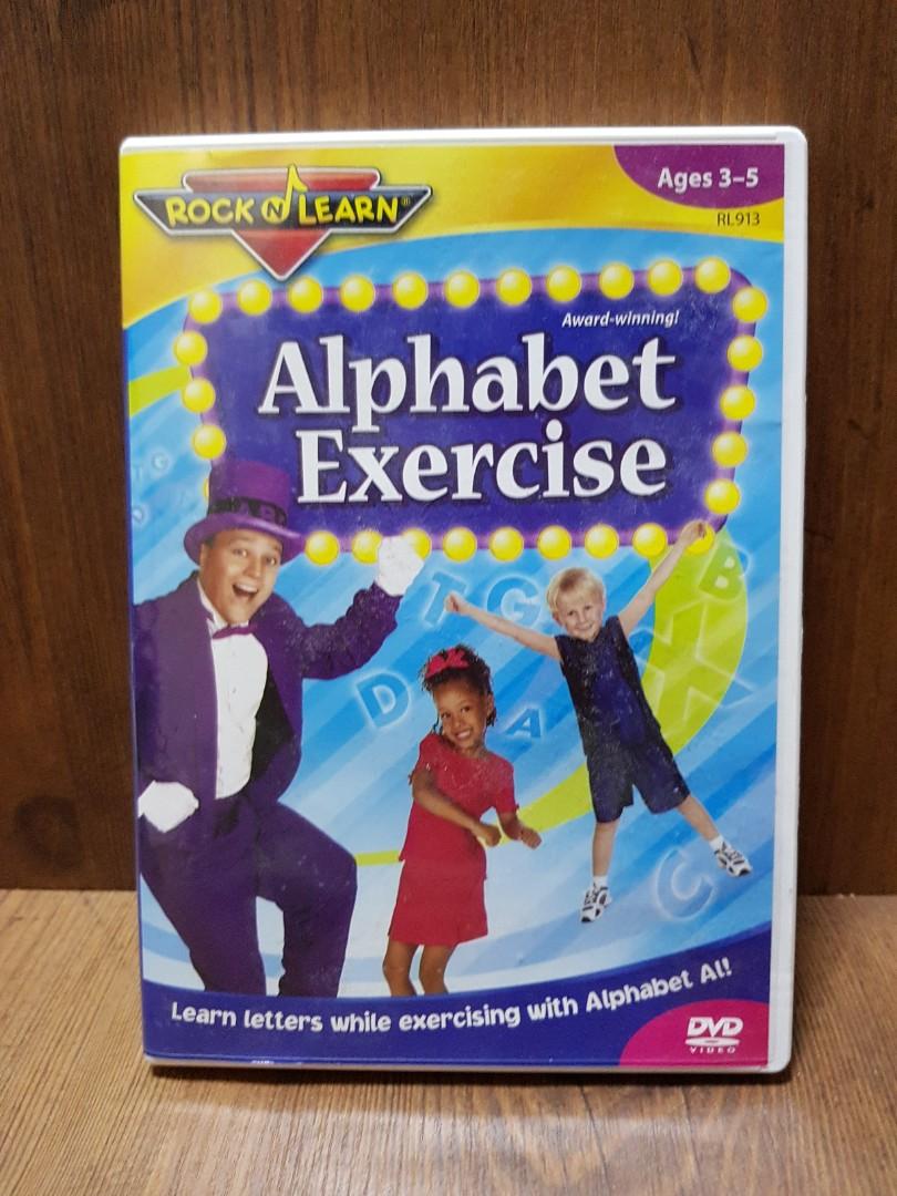 Rock N Learn Alphabet Exercise Video CD #MRTPunggol #MRTBishan ...