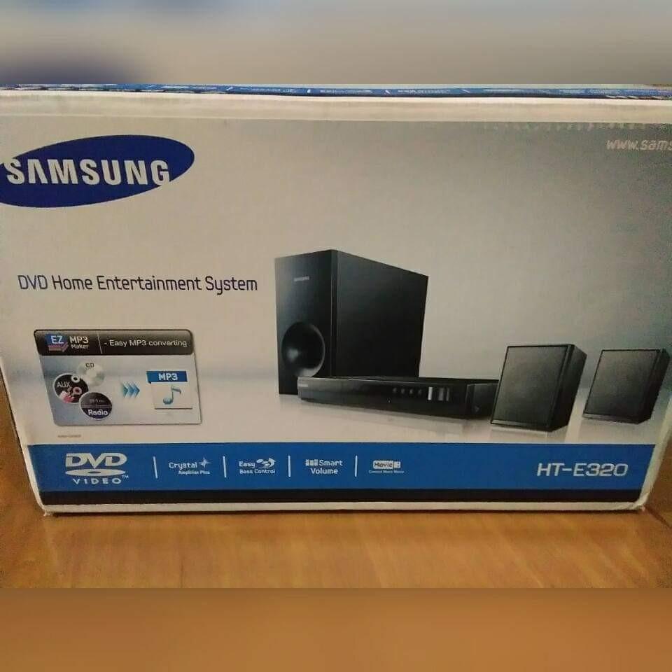 Samsung DVD HOME ENTERTAINMENT SYSTEM (HT-E320), Hobbies & Toys, Music ...