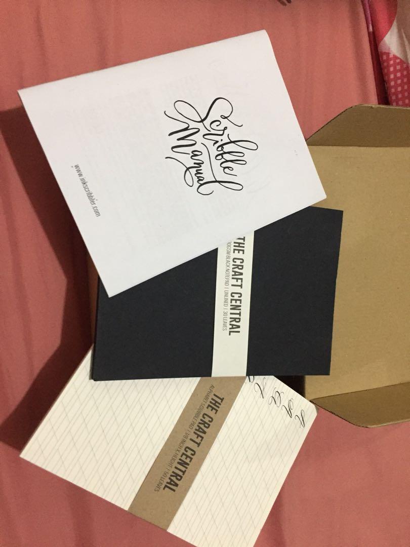 Scribble Starter Kit (Calligraphy Kit), Hobbies & Toys, Stationary ...