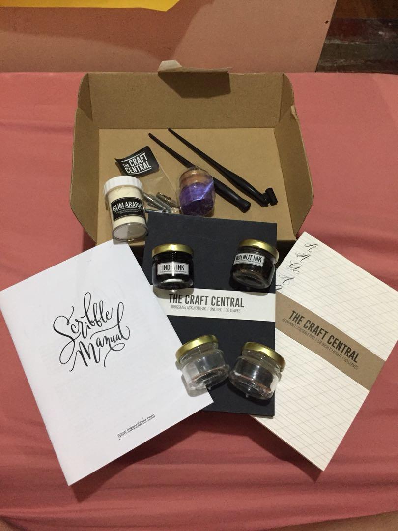 Scribble Starter Kit (Calligraphy Kit), Hobbies & Toys, Stationary ...