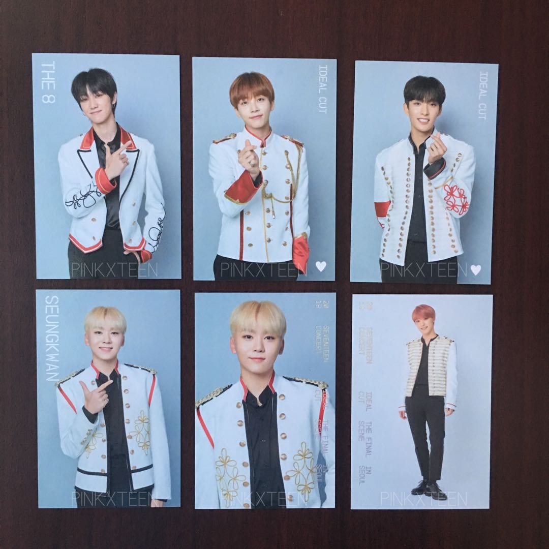 SEVENTEEN PHOTOCARD, Hobbies & Toys, Memorabilia & Collectibles, K-Wave ...