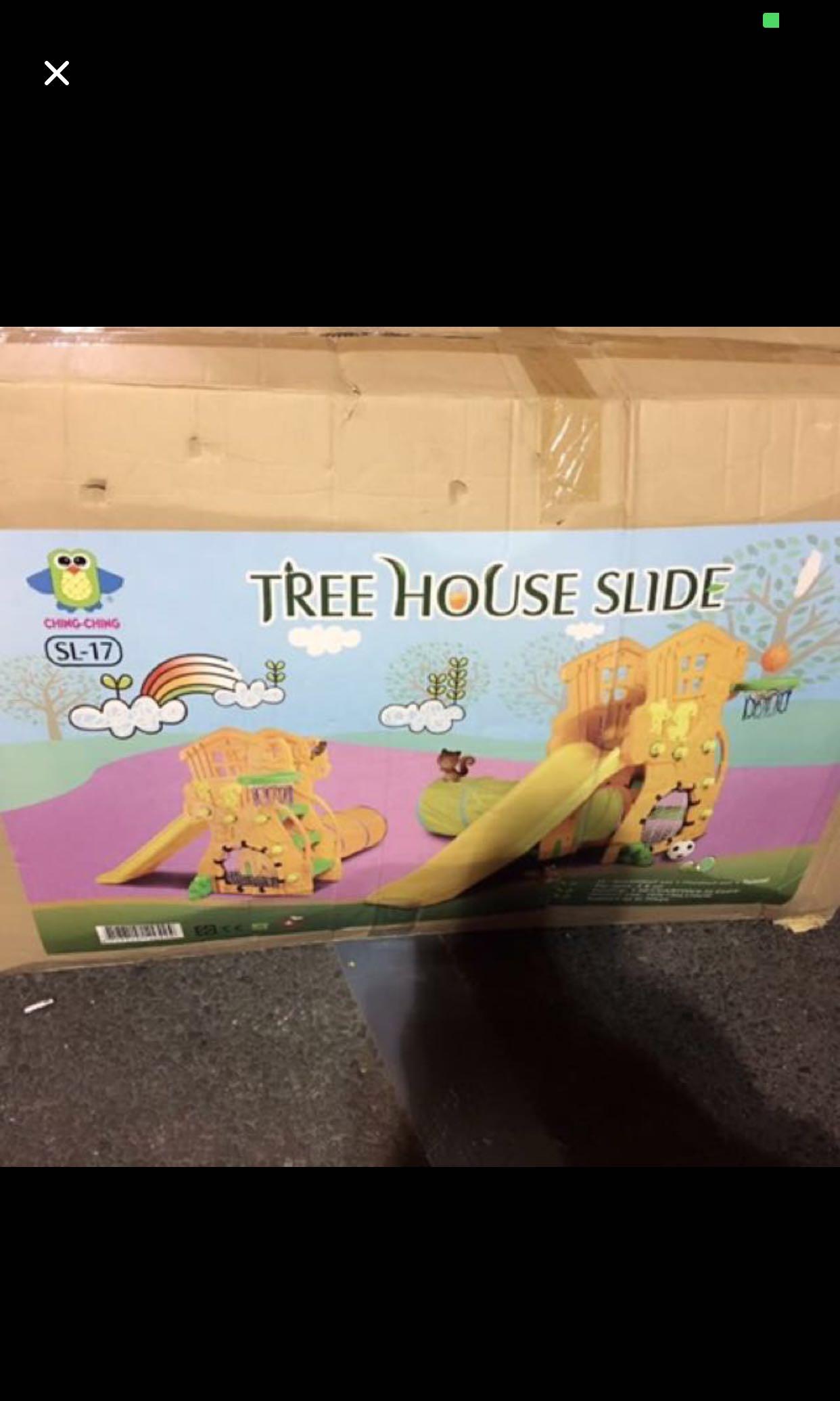 Tree house slide, Babies & Kids, Infant Playtime on Carousell