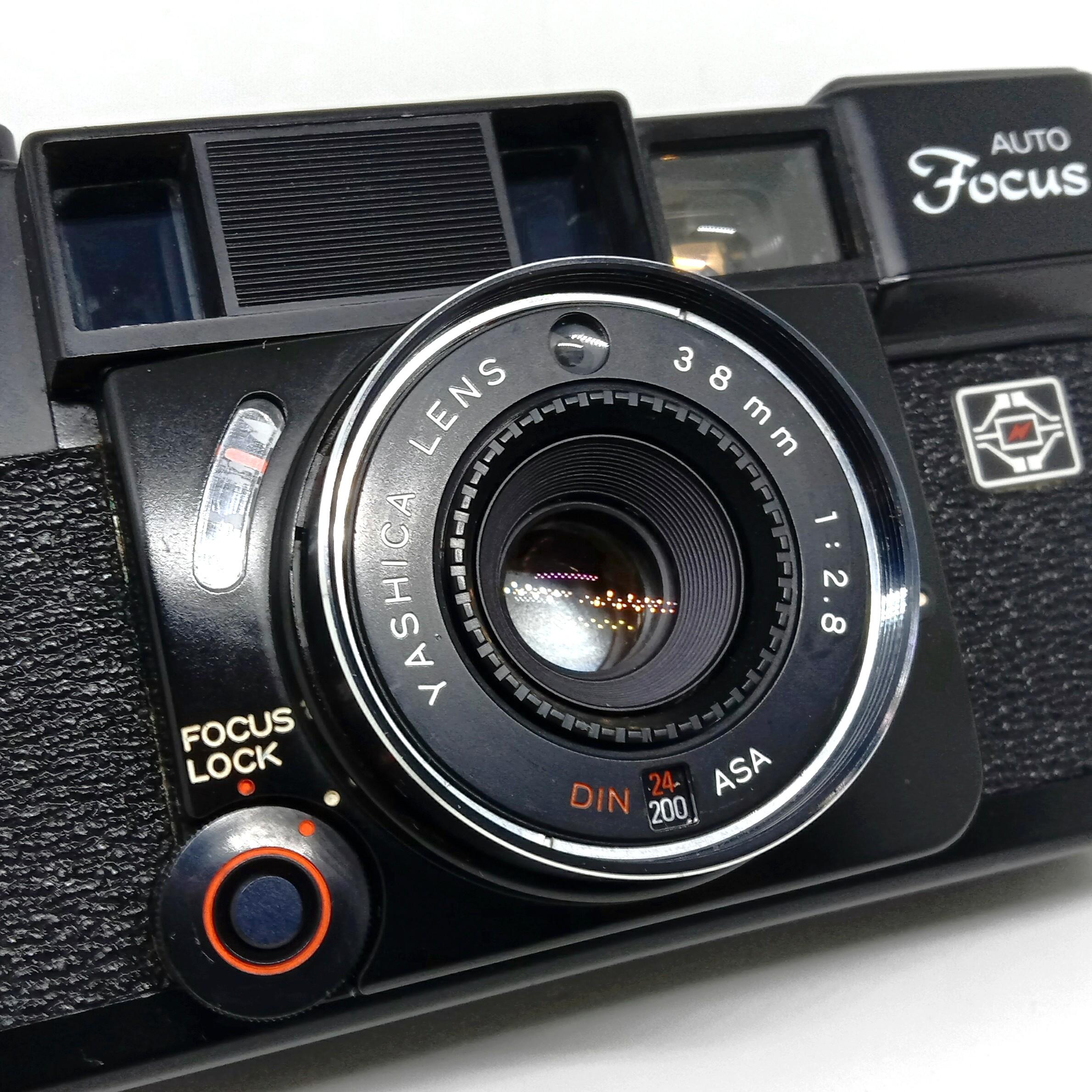 Yashica Auto Focus 35mm Film Camera, Photography, Cameras on Carousell