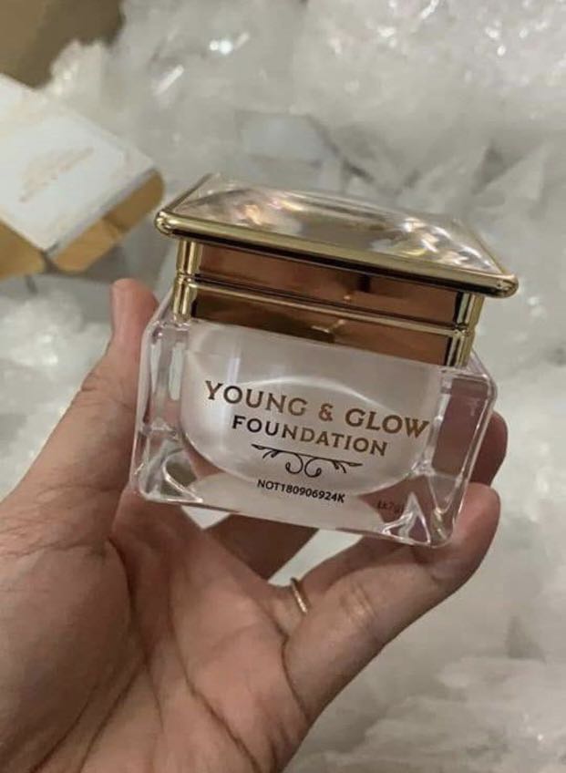 Young & Glow Foundation, Beauty & Personal Care, Face, Makeup on Carousell