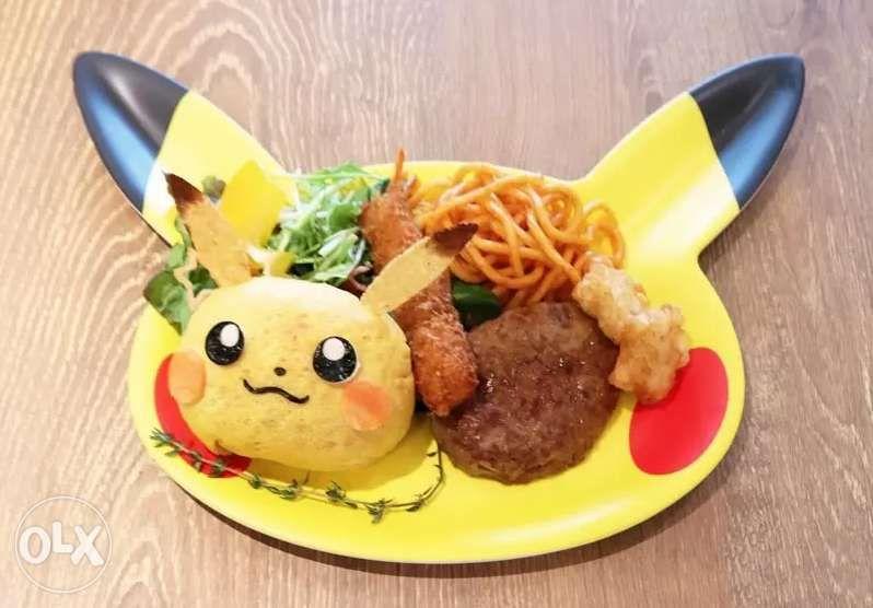 Nintendo Limited Edition Pokemon Cafe Pikachu Plates 2pc Set, Furniture ...