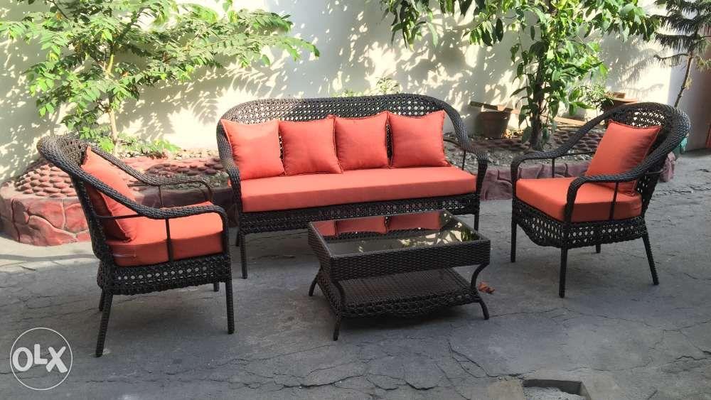 Outdoor Rattan garden sofa sulihiya sofa, Furniture & Home Living, Home ...