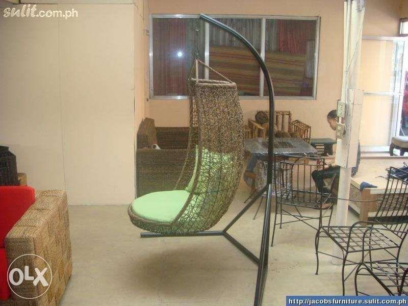 Duyan swing hammoch egg chairs outdoor rattan duyan, Furniture & Home ...