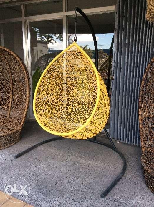 Duyan swing hammoch egg chairs outdoor rattan duyan, Furniture & Home ...