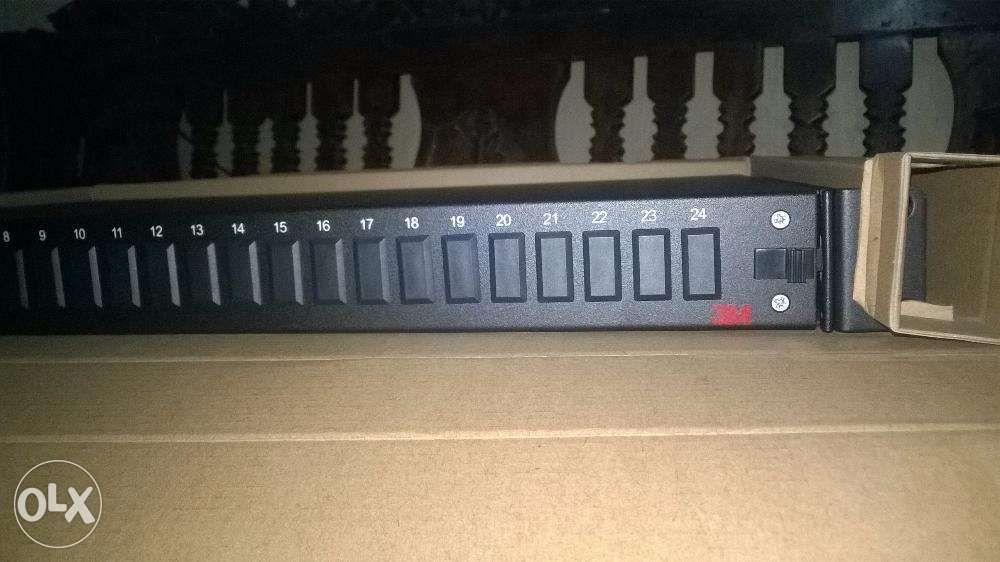 3M Fiber Blank Patch Panel 24 Ports, Furniture & Home Living, Lighting ...