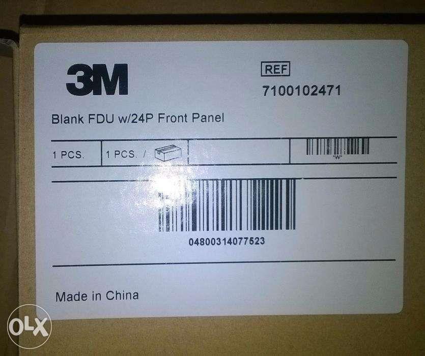 3M Fiber Blank Patch Panel 24 Ports, Furniture & Home Living, Lighting ...