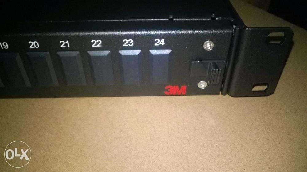 3M Fiber Blank Patch Panel 24 Ports, Furniture & Home Living, Lighting ...