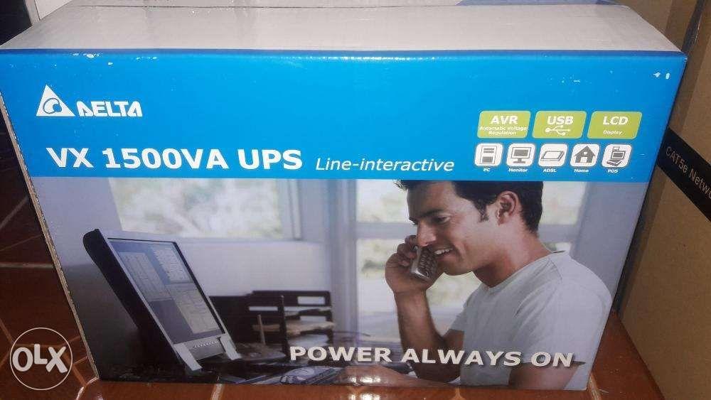 Delta VX1500 1500va 900 watts Line Interactive UPS, Furniture & Home ...