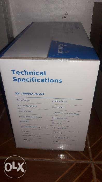 Delta VX1500 1500va 900 watts Line Interactive UPS, Furniture & Home ...