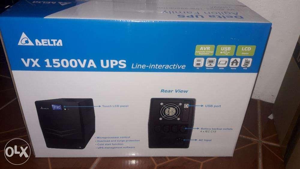 Delta VX1500 1500va 900 watts Line Interactive UPS, Furniture & Home ...