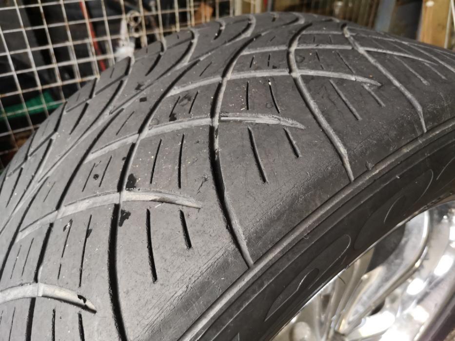 20 inch 6 holes PCD 139 VCT Scarface Chrome Mags with Nitto Tires ...