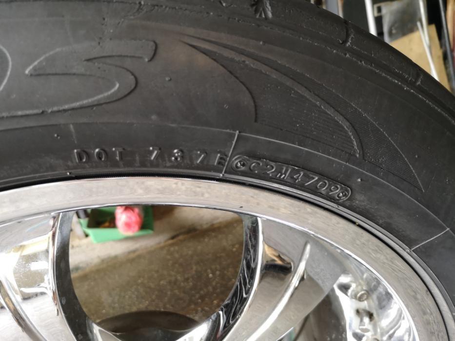 20 inch 6 holes PCD 139 VCT Scarface Chrome Mags with Nitto Tires ...