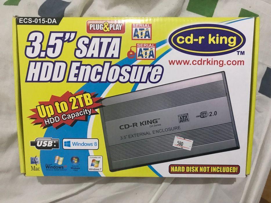 Hard Disk Enclosure 3.5 SATA, Computers & Tech, Parts & Accessories ...