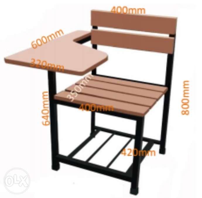 school arm chair, Furniture & Home Living, Home Improvement ...