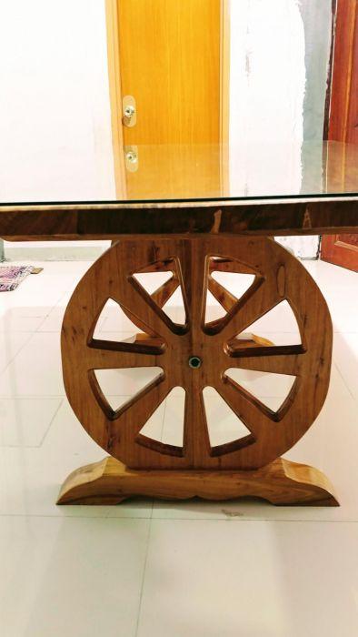 DINING TABLE MAULAWIN not narra yakal mahogany acasia, Furniture & Home ...