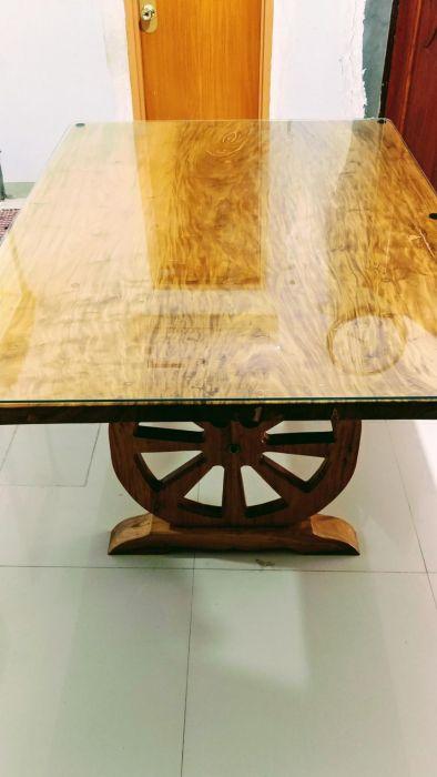 DINING TABLE MAULAWIN not narra yakal mahogany acasia, Furniture & Home ...