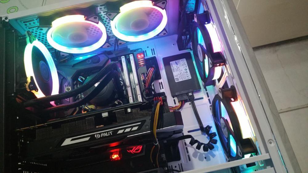 Gaming Desktop PC Rig i7-7700 ASUS ROG mobo 16gb ram GTX 1070 8gb ddr5 ...