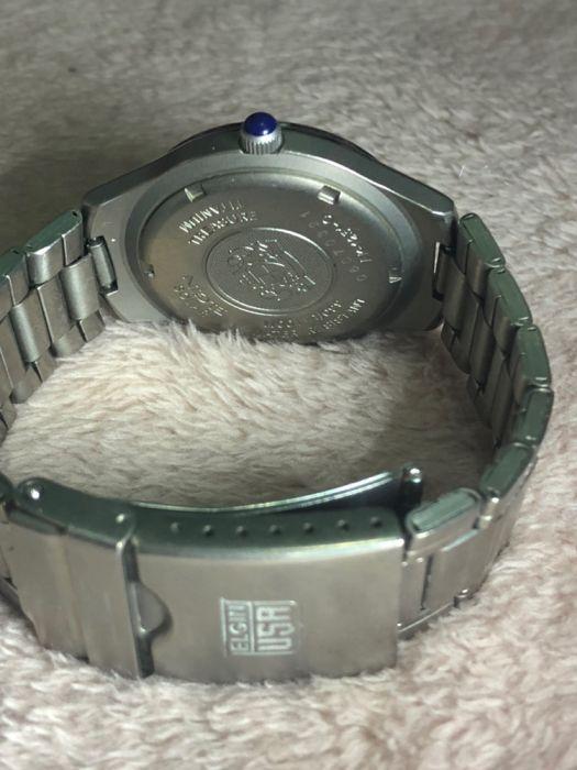 Vintage Elgin USA Titanium Solar Drive diamond watch, Men's Fashion ...