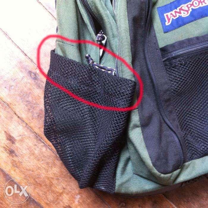 Vintage 90s Green Jansport Backpack with Rubber Tire Bottom, Men's ...