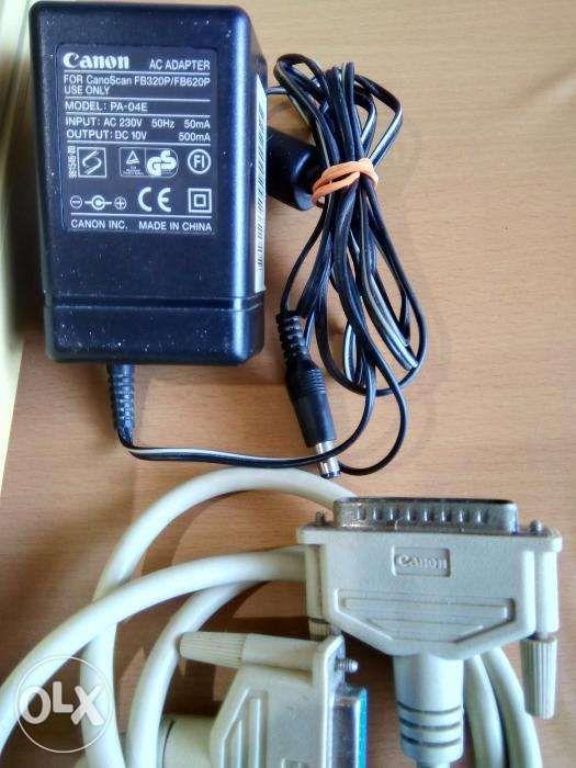 Canon Canoscan FB320P Flatbed Scanner Parallel Port Interface ...