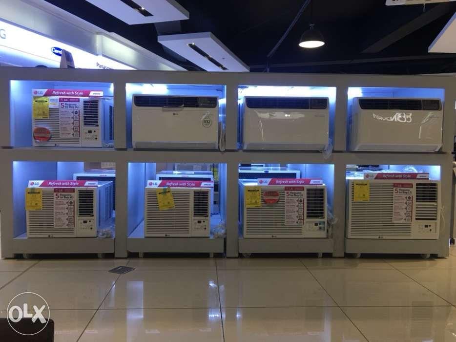 lg window type aircon inverter and non inverter 100vc 150vc 200vc, TV ...