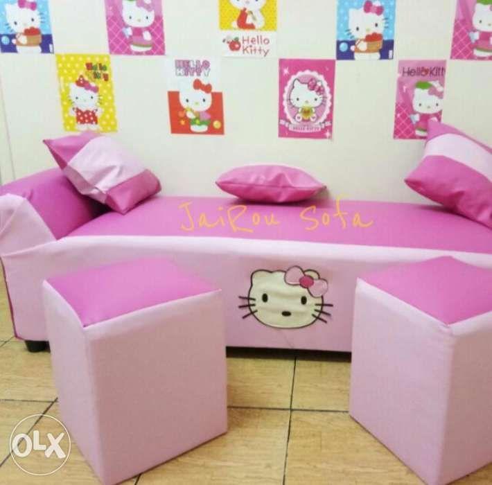 Hello kitty cleopatra sofa set, Furniture & Home Living, Furniture, Bed ...