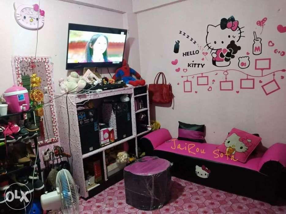 Hello kitty cleopatra sofa set, Furniture & Home Living, Furniture, Bed ...