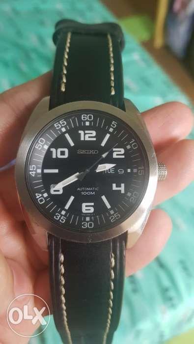 Seiko BFS SNKF11K1 black automatic watch skx, Men's Fashion, Watches ...