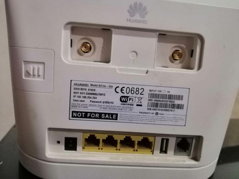 Huawei B315s-936 modem with MIMO Antenna (2 x 9 dBi), Mobile Phones ...