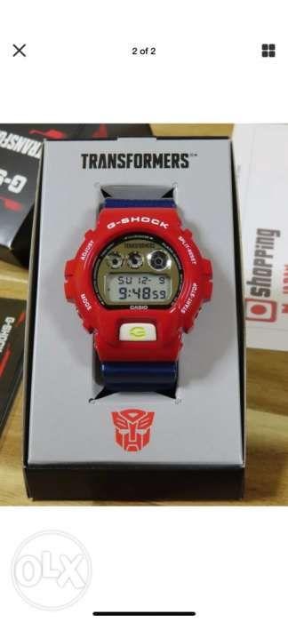 35th Anniversary Transformers x Gshock watch included, Hobbies & Toys ...