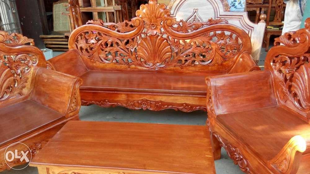 Sala set cleopatra wood furniture Cavite Batangas Taguig Alabang ...