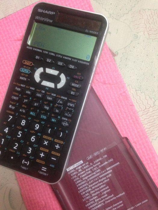 sharp writeview scientific calculator, Computers & Tech, Office ...