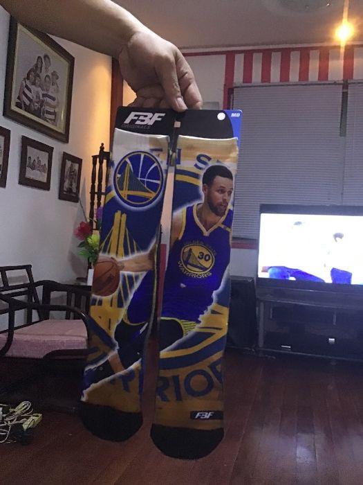 Stephen curry socks NBA Finals original, Men's Fashion, Activewear on ...