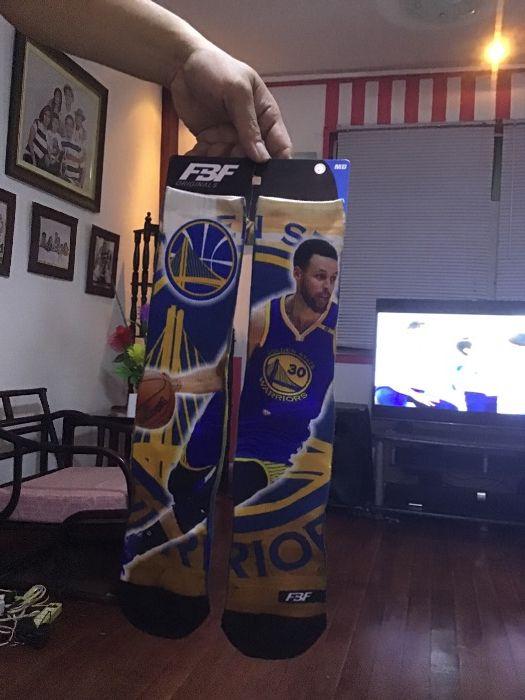 Stephen curry socks NBA Finals original, Men's Fashion, Activewear on ...