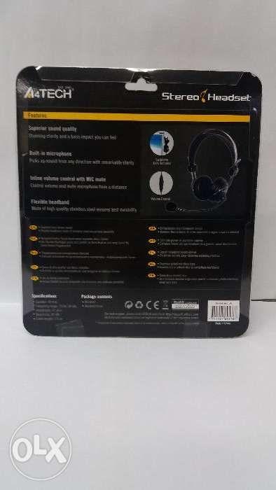 A4TECH HS-7P Headset Headphones with Microphone, Audio, Headphones ...