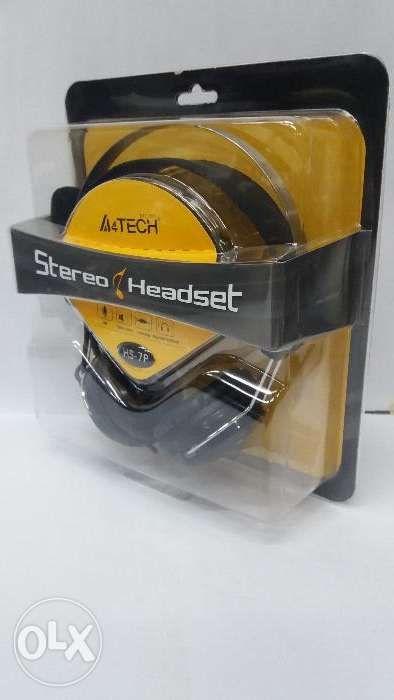 A4TECH HS-7P Headset Headphones with Microphone, Audio, Headphones ...