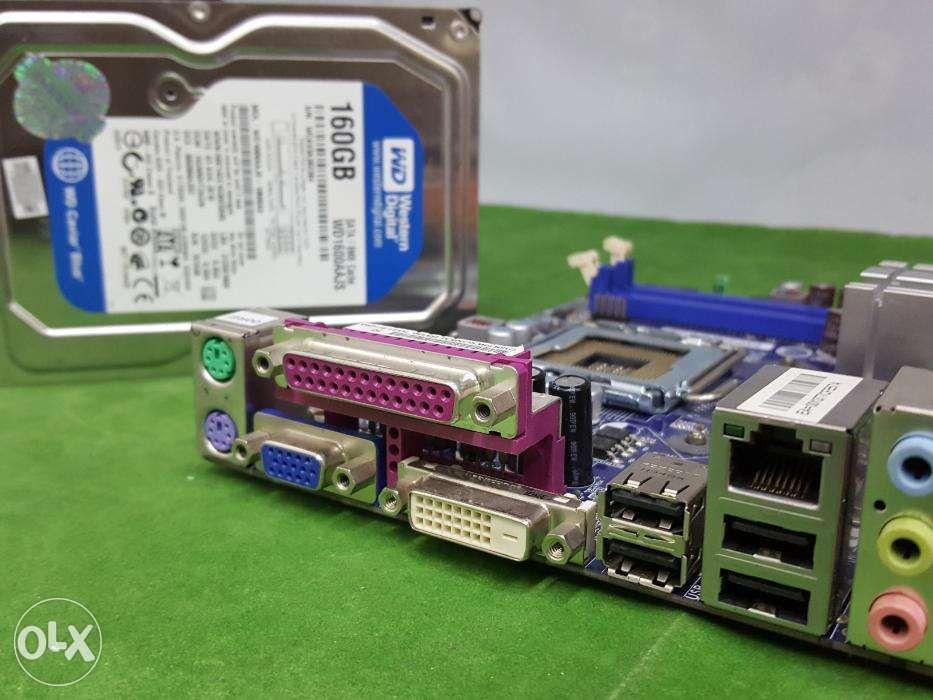 ASROCK G41M-S3 Socket LGA775 Motherboard with Mixed Brand 160GB SATA ...