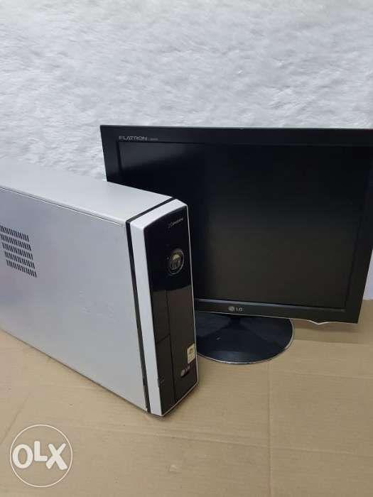 Intel Core 2 Quad Q8300 2.50GHz LG XPION LGE-DMX560Y Slim PC Case with ...