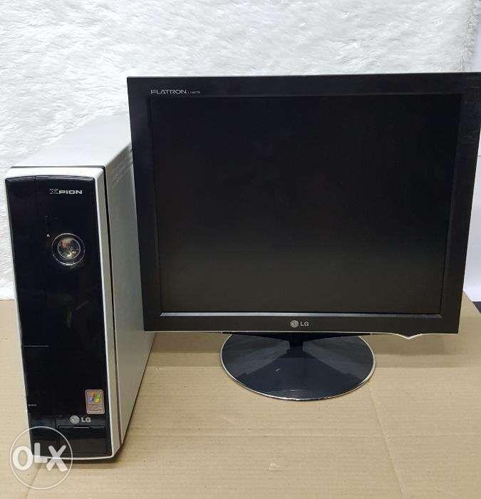 Intel Core 2 Quad Q8300 2.50GHz LG XPION LGE-DMX560Y Slim PC Case with ...