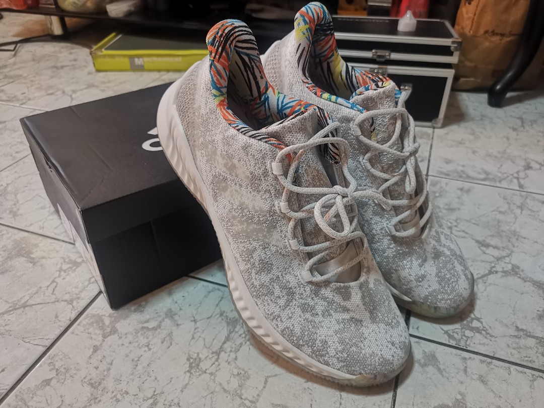 Adidas Harden B/E X White, Men's Fashion, Footwear, Sneakers on Carousell
