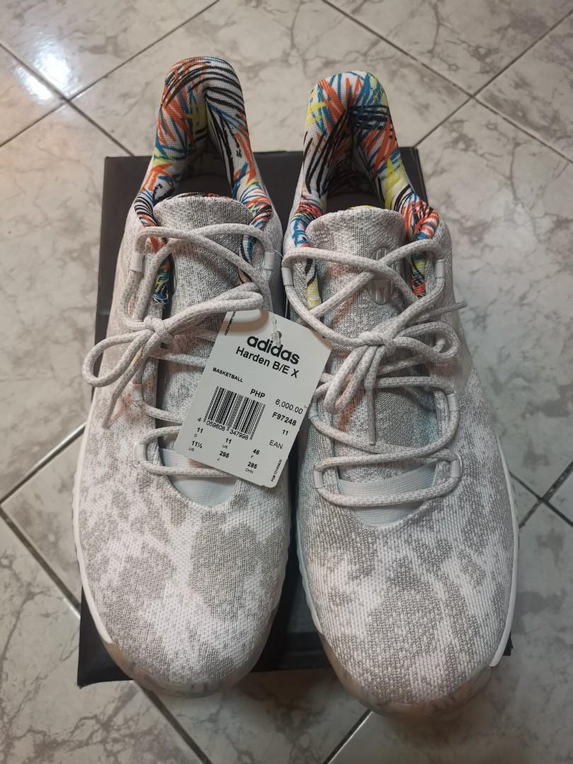 Adidas Harden B/E X White, Men's Fashion, Footwear, Sneakers on Carousell