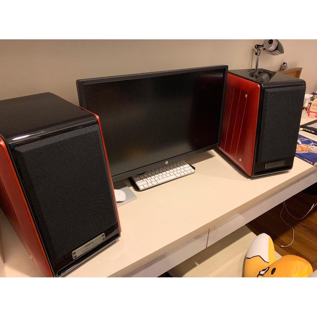 Almost Brand new - Usher Audio BE-718 DMD Speaker (Diamond Tweeter ...