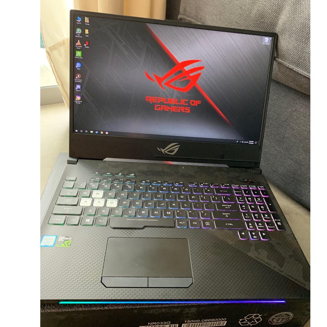 ASUS ROG Scar 2 GTX1060 GL504, Computers & Tech, Parts & Accessories ...