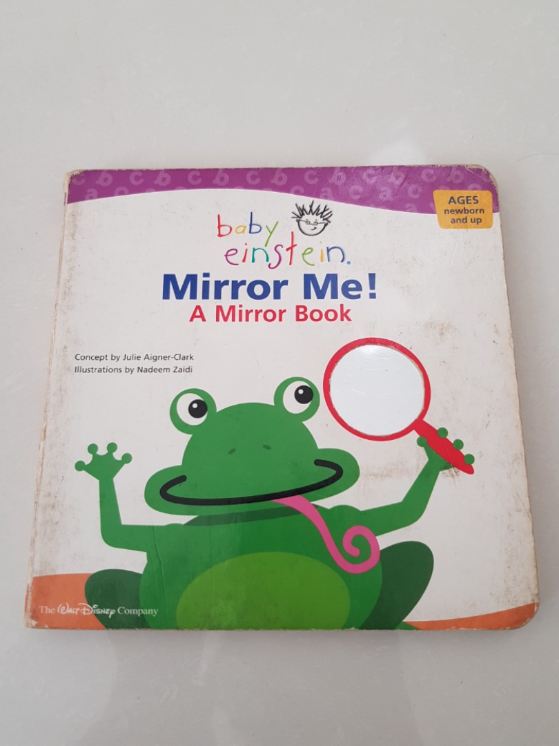 Baby Einstein - Mirror Me - Board Book, Hobbies & Toys, Books ...