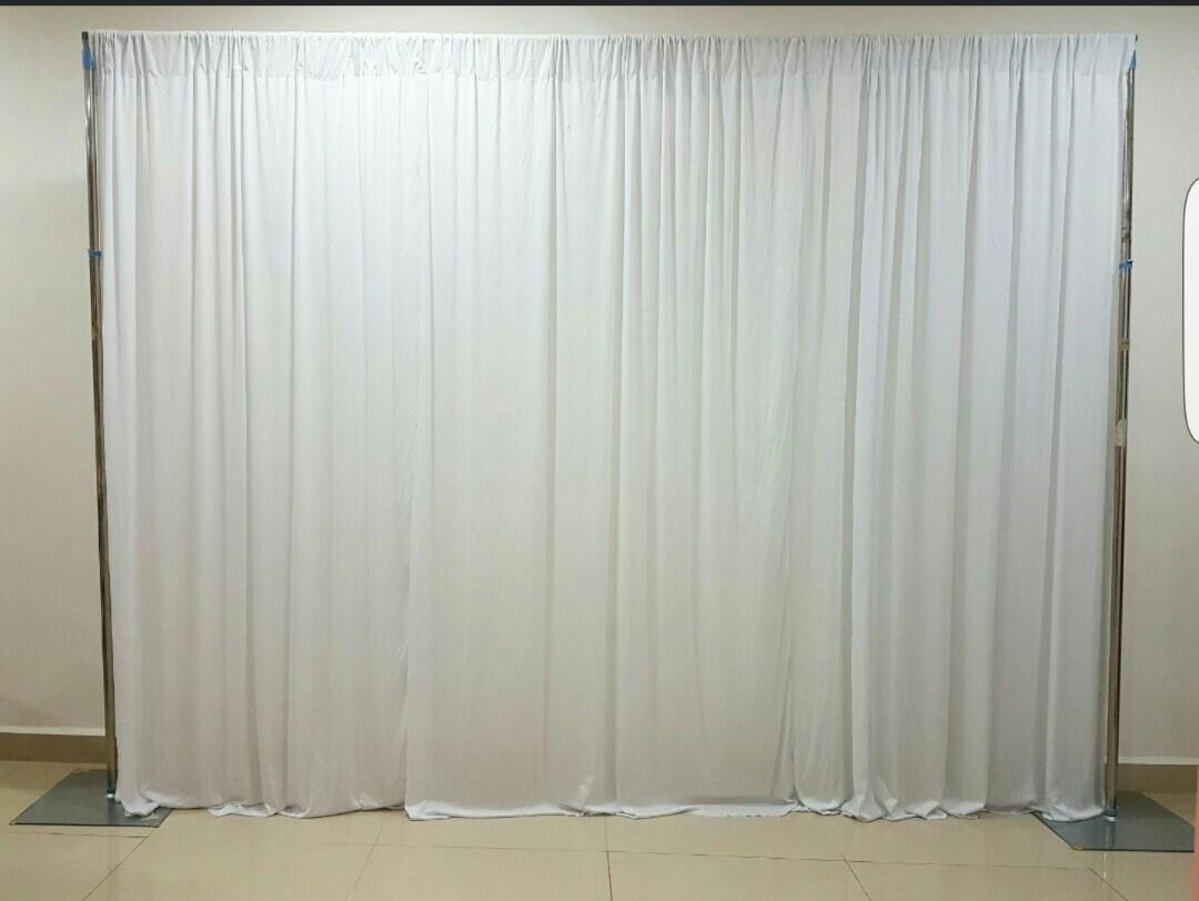 Backdrop/ photobooth stand rental, Hobbies & Toys, Stationery & Craft ...